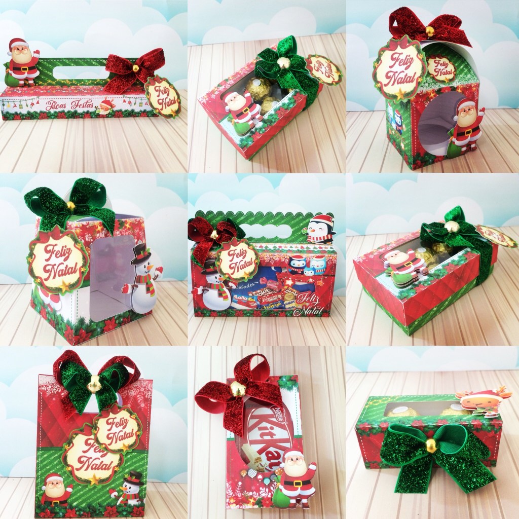Kit Festa Natal 100% Arquivo Digital em PDF e Studio – Confeiteira ...