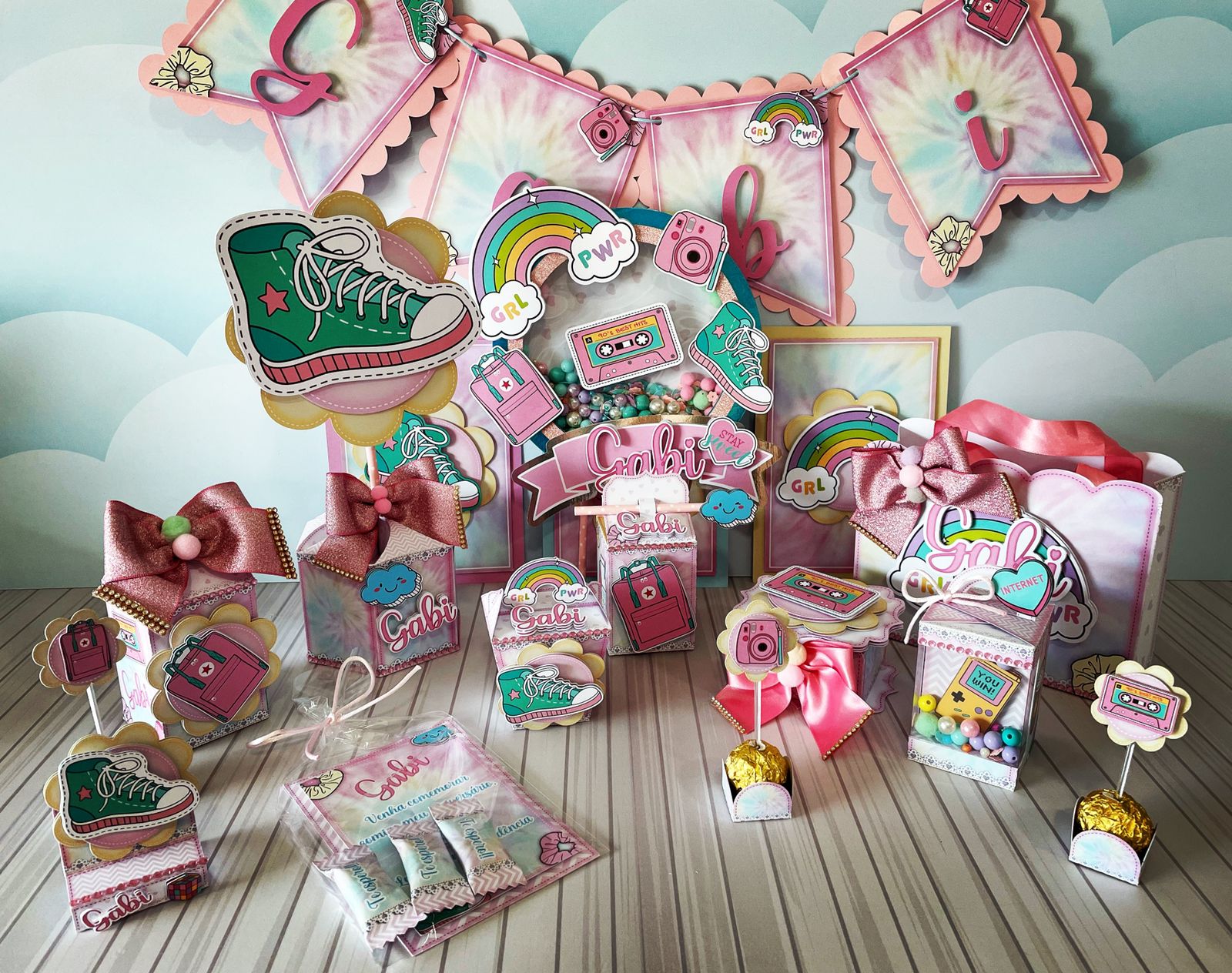 Kit Festa Vsco Girl – Arquivo Digital – Confeiteira Renata Festas