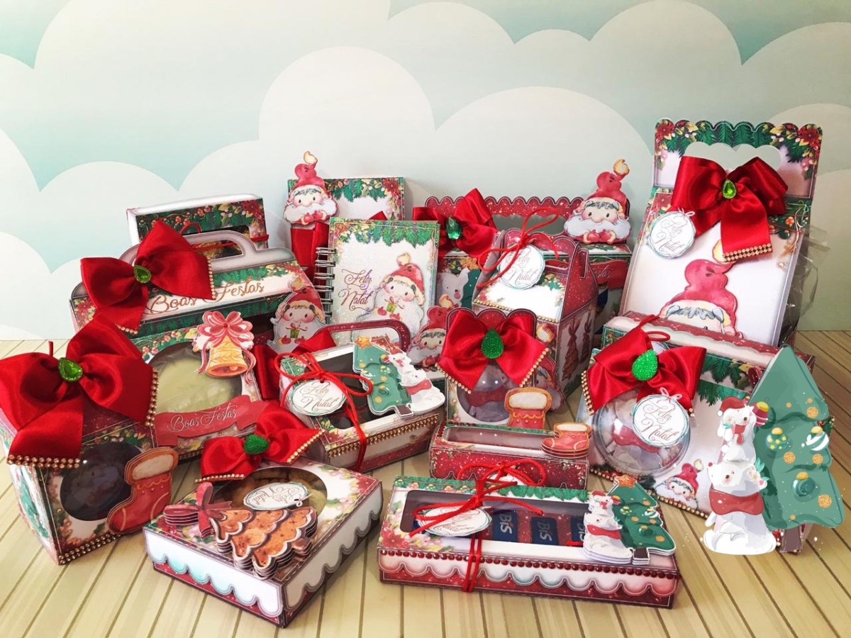 Kit Festa Natal Papai Noel 100% Arquivo Digital em PDF e Studio – LOJA ...