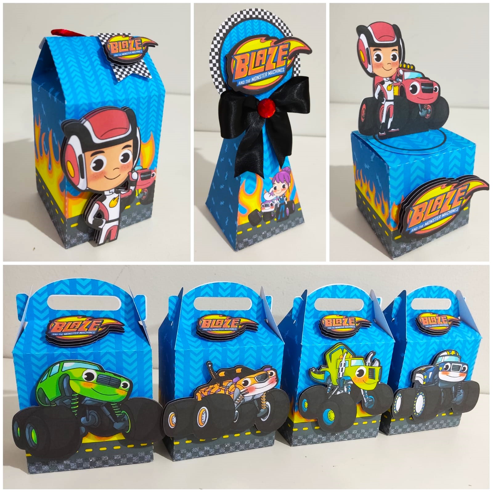 Kit Festa Blaze e os Monster Machines Arquivo Digital em PDF e Studio ...