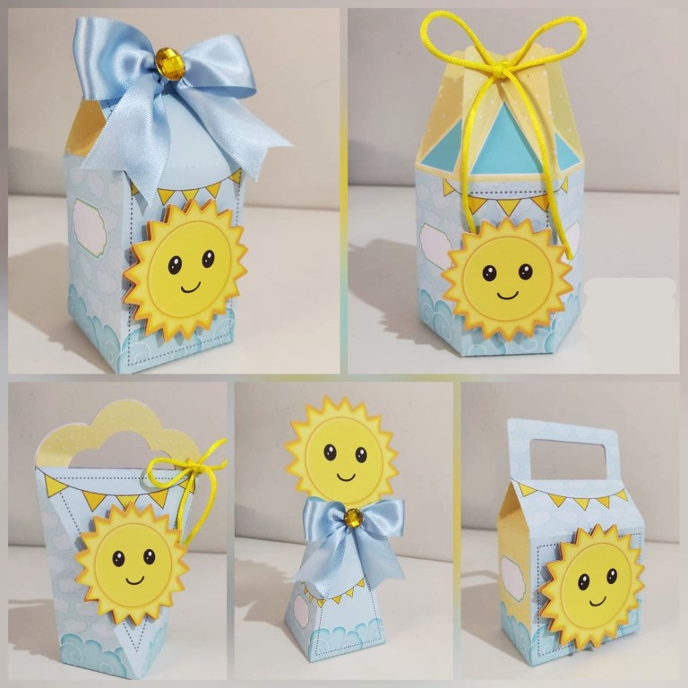 Kit Festa Raio de Sol Arquivo de Corte em PDF e Studio – Confeiteira Renata Festas