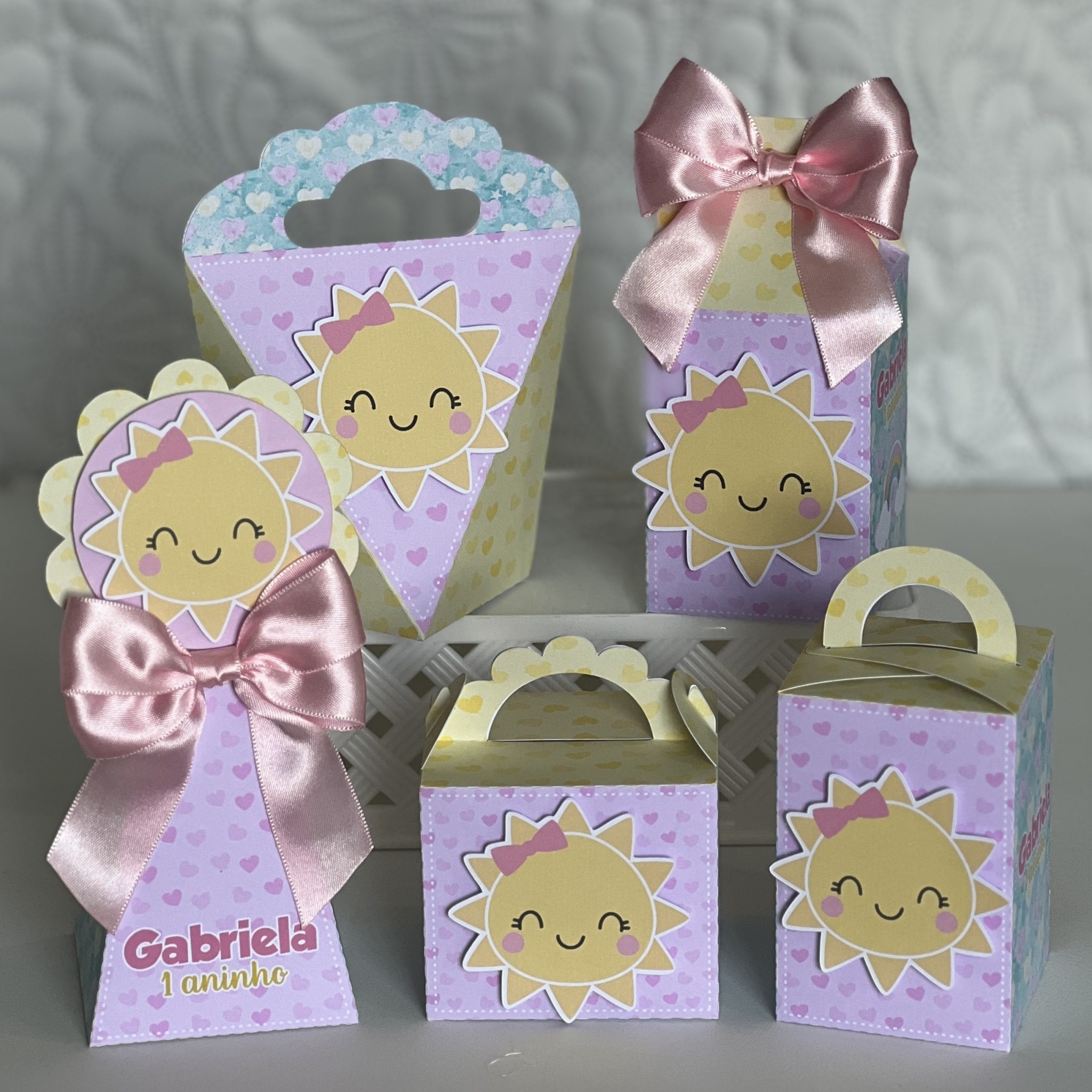 Kit Festa Raio de Sol Menina Arquivo Digital em PDF, JPG e Studio – Mimos da Renata