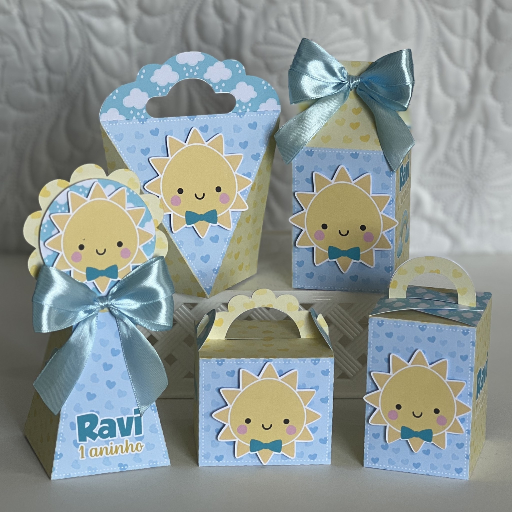 Kit Festa Raio de Sol Menino Arquivo Digital em PDF, JPG e Studio – Mimos da Renata